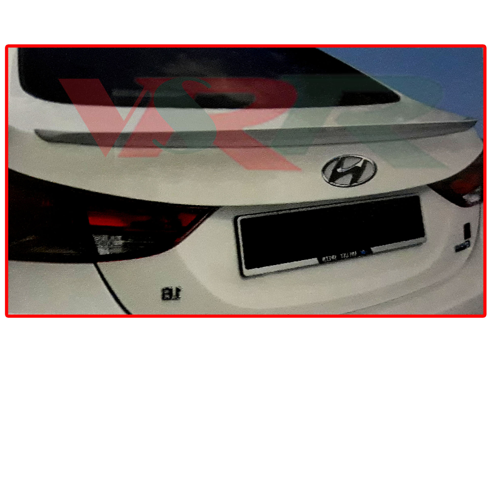 Hyundai Elantra (2011-2016) OEM Rear Back Bonnet Bonet Trunk Boot Lip ...