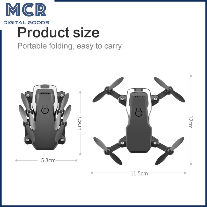 MCR RTF LF606 Mini RC Drones 4K HD Wifi กล้อง FPV แบบพับได้ RC Drones ...