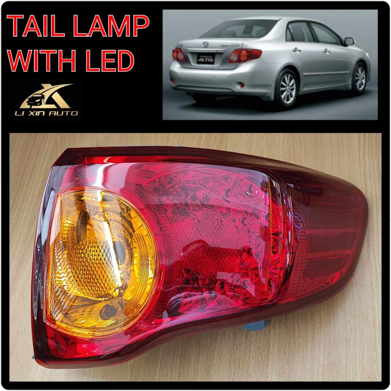 TOYOTA ALTIS ZZE142 2008 TAIL LAMP TAIL LIGHT WITH LED LIGHT | Lazada