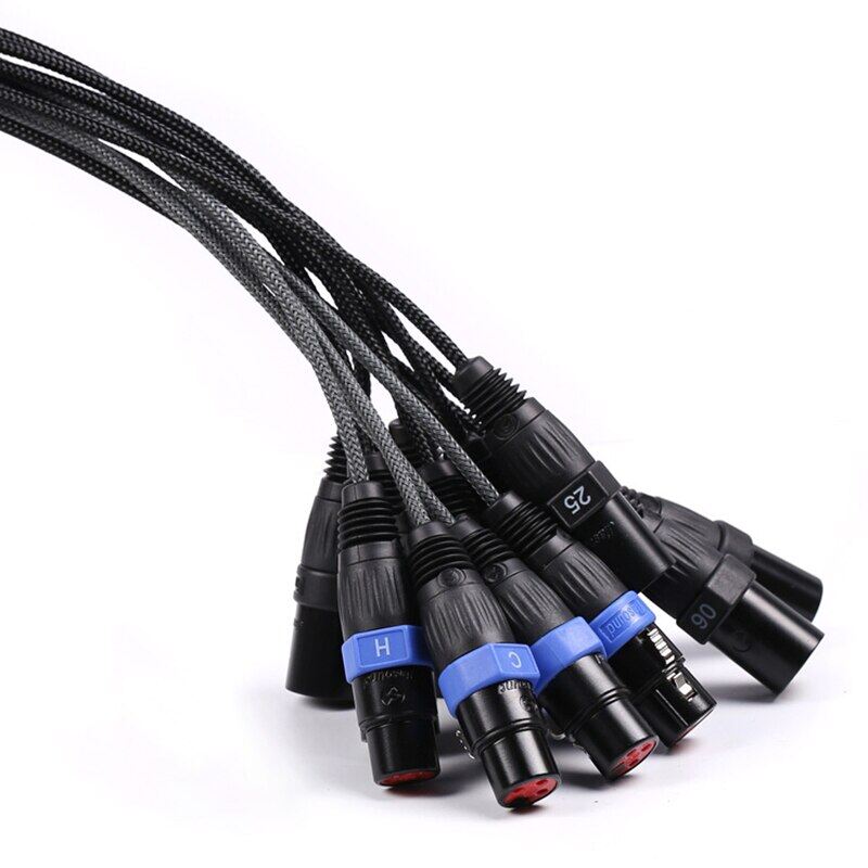 【Stock in PH】Prefessional Audio Snake Cable 4 Channel 3 Pin XLR Male to ...