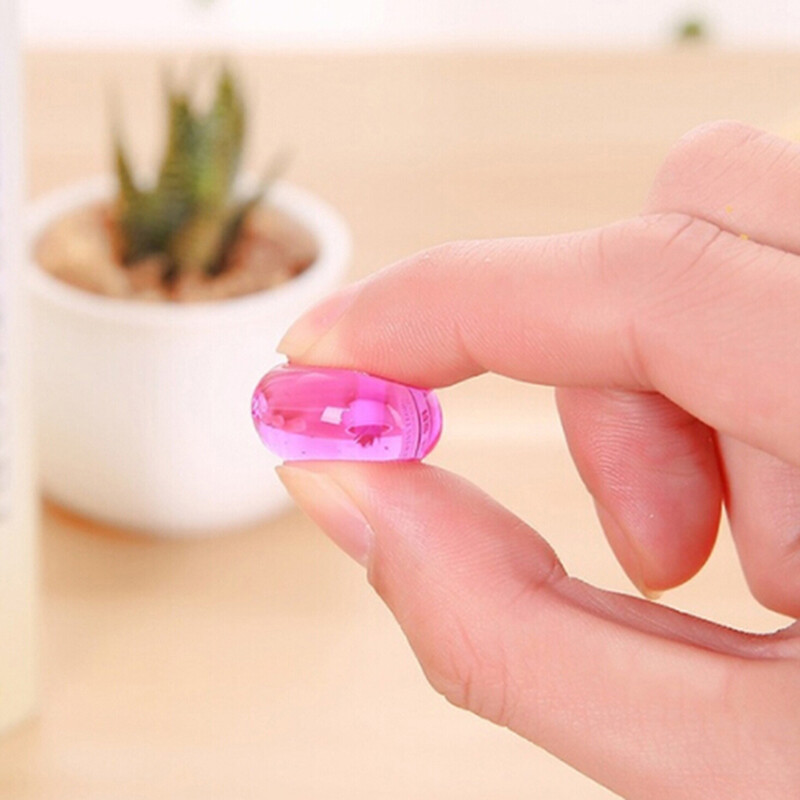 FUNNY 60Pcs large magic water bead crystal beads magic balls absorbent ...