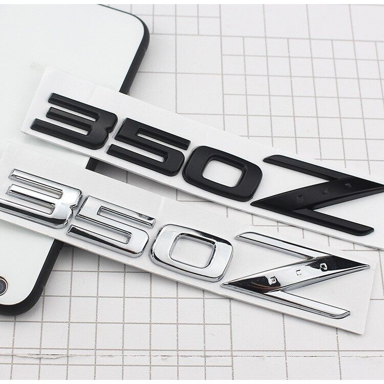 NEW Upgrade 1 X Metal 350Z 370Z Car Side Rear Emblem Badge Sticker ...