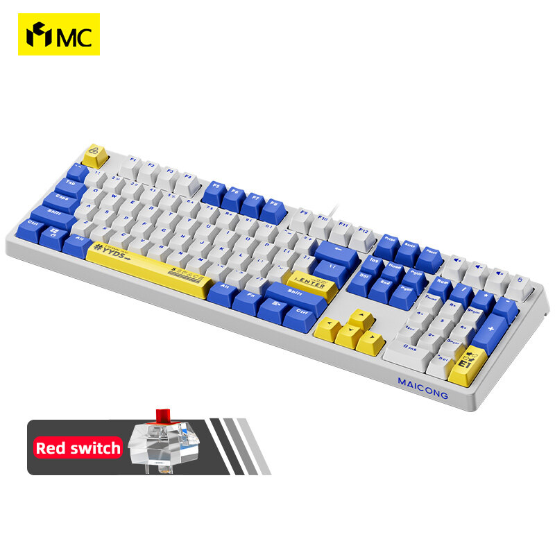 MChose KB108 Meta-Space Wired Mechanical Keyboard | Lazada