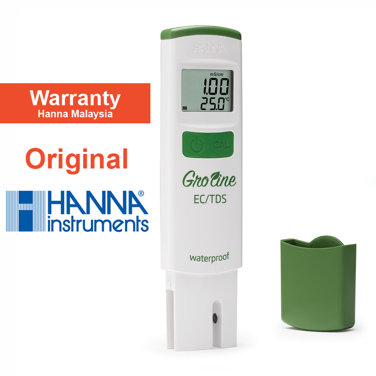 Hanna GroLine Waterproof EC/TDS Tester HI98318 Hanna Instruments HI ...