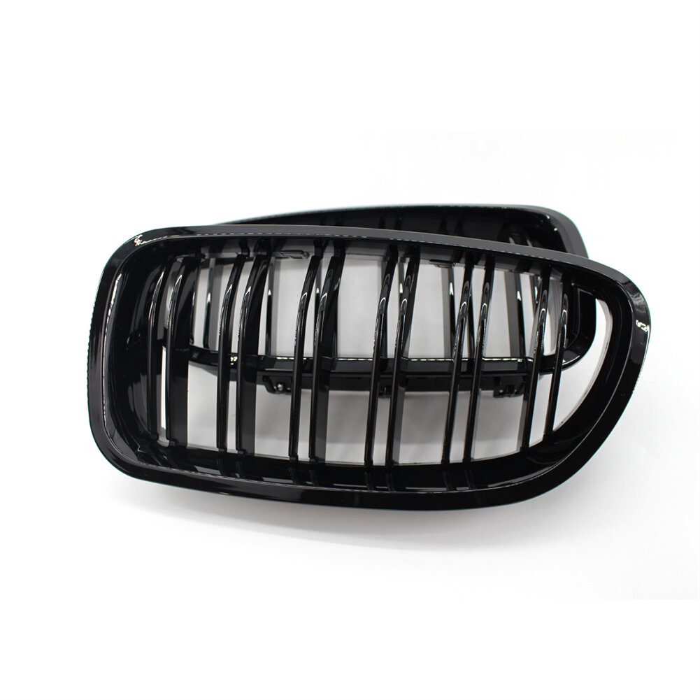 【Flasher Store】2PCS รถด้านหน้ากลาง Center Grille ย่างสำหรับ BMW 5 ...