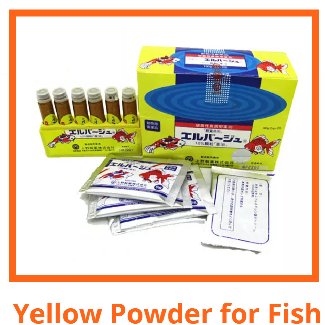 Japan Yellow Powder [5g] 100% Original fish medicine = Ubat Kuning ...