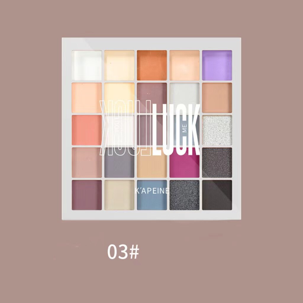 [MALAYSIA READY STOCK] 25 Color KAPEINE Eyeshadow Plate Makeup Set New ...