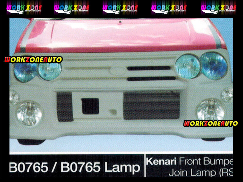 B0765 Perodua Kenari Fiber Front Bumper "Joint Lamp" No Lamp (RS) Body ...