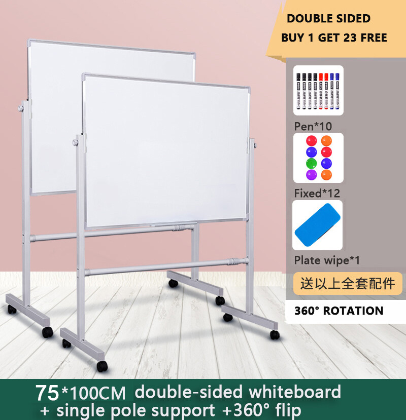 LENOBLE Magnetic Whiteboard With Stand Whiteboard Stand Mobile Suitable ...