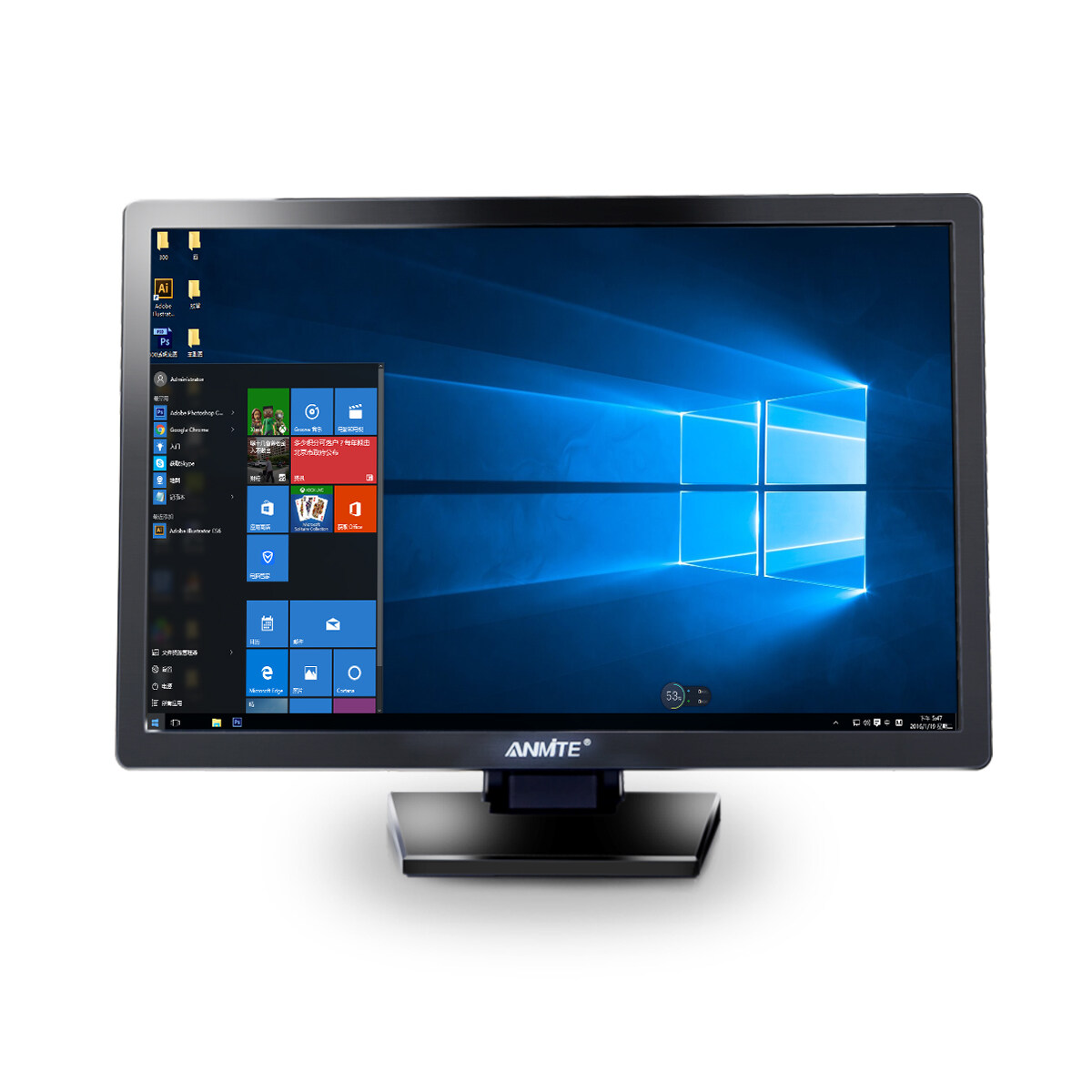 Anmite 22 TFT Lcd Touch Screen Monitor PC optional Resistive ...