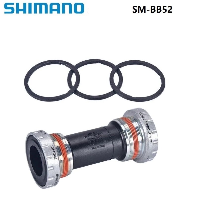 Shimano Deore SM BB52 Hollowtech II Mountain Bike Bottom Bracket 68/73mm BB52 Mountain Bicycle ...