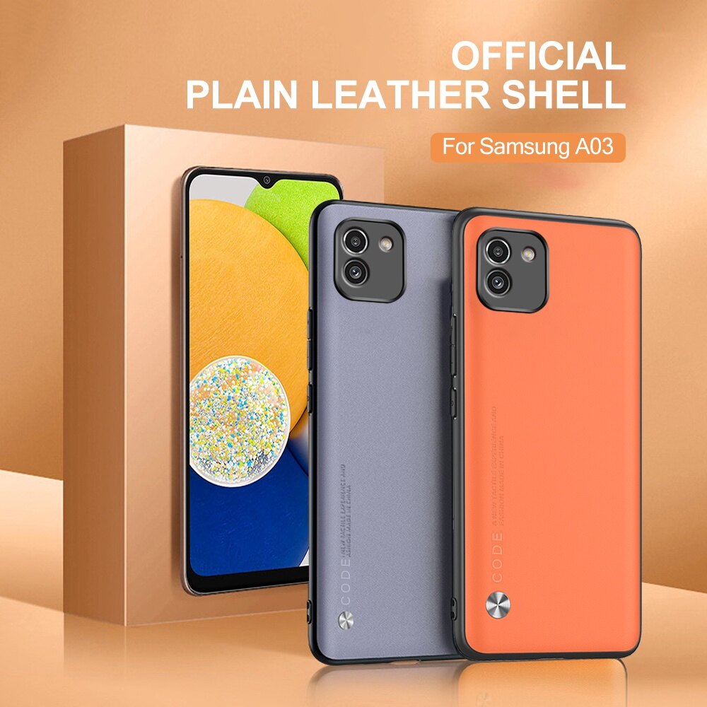 สำหรับ Samsung Galaxy A03 A035F A13 A135F A12 A23 A33 A53 5G หรูหราหนัง ...