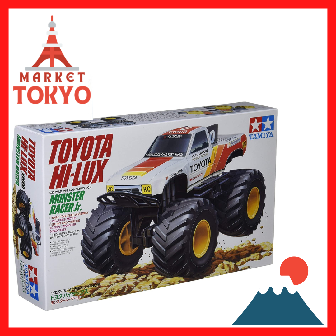 Tamiya Wild Mini 4WD Series No.09 Hilux Monster Racer Jr. Plastic model ...