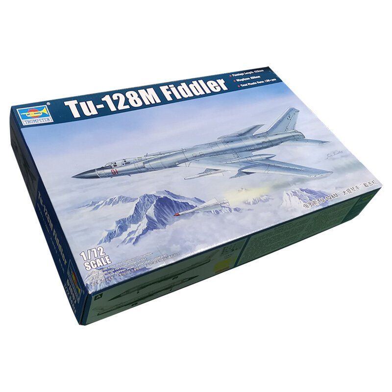 Trumpeter 01687 1/72 Scale Tu-128M Fiddler Aircraft Plastic Assembly ...