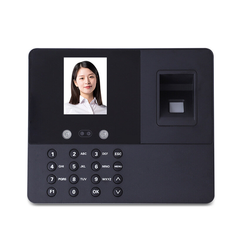 Face Attendance Machine Employee Sign-in Intelligent Facial Fingerprint ...