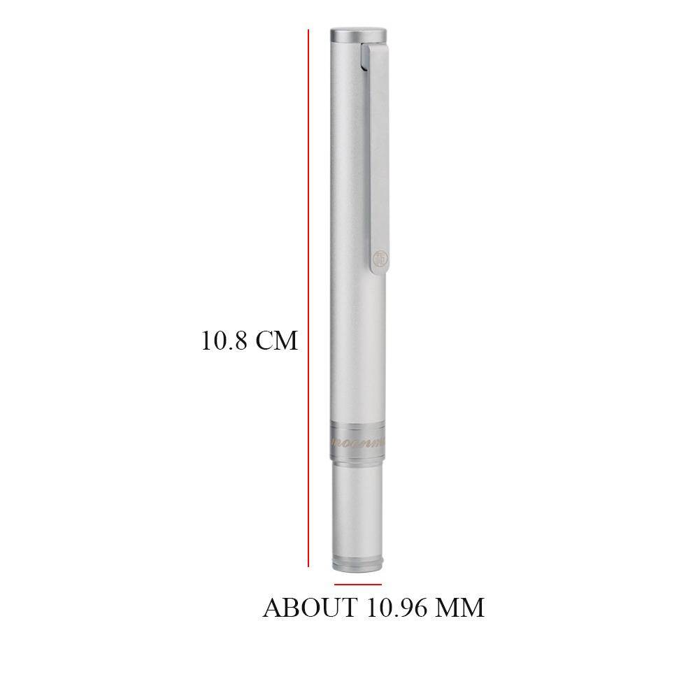 Moonman N1 ธุรกิจสั้นอลูมิเนียมอัลลอยด์เดินทางวิจิตรปลายปากกาปากกาน้ำพุ ...