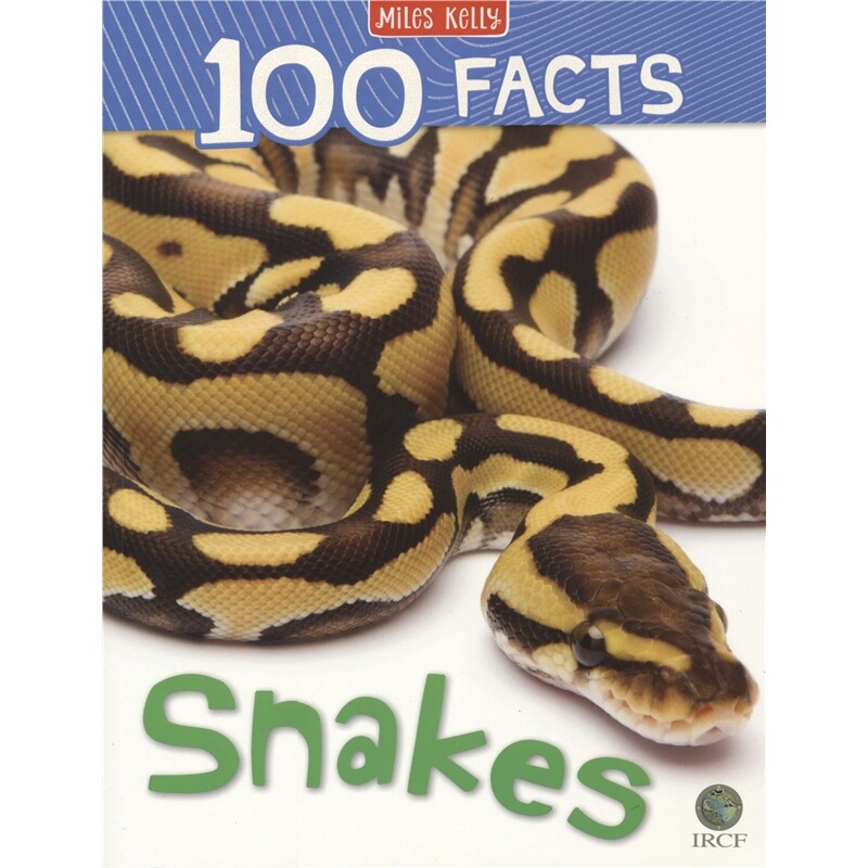 Animals: snake theme popular science picture book 100 facts snakes 100 ...