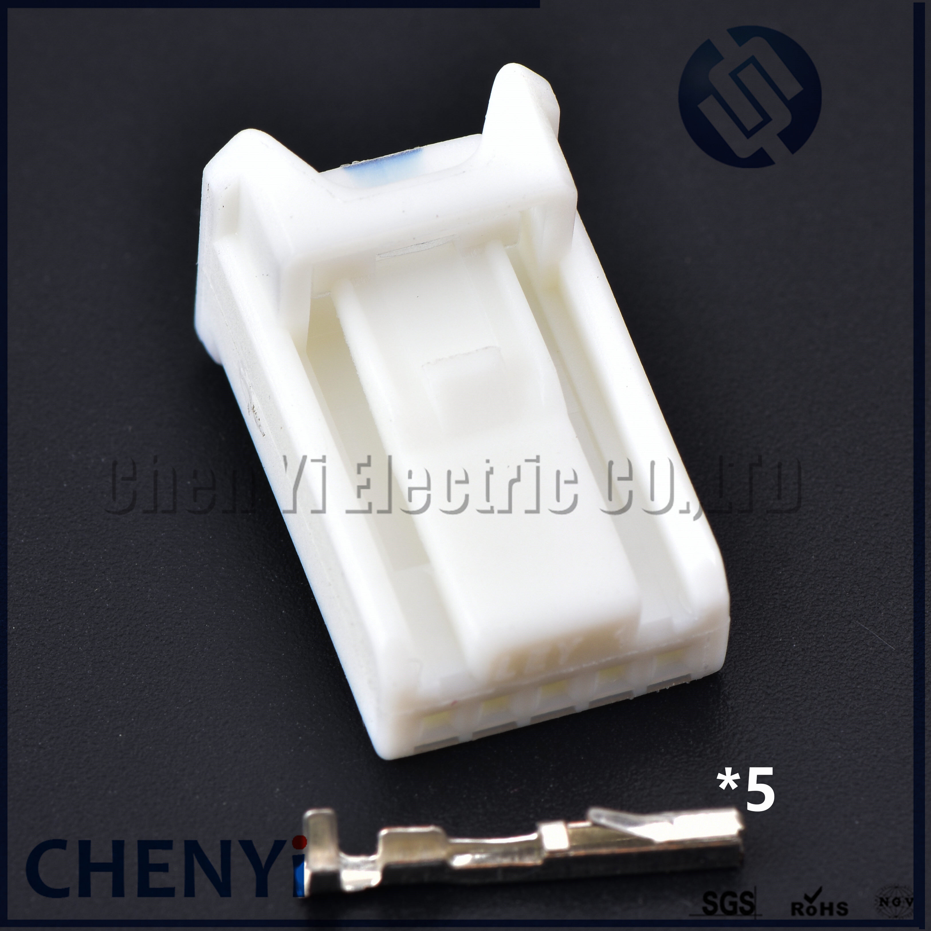 1ชุด SUMITOMO สีขาว5ขา0.7มม. (หญิงหรือชาย) สายไฟอัตโนมัติ Unseal ...