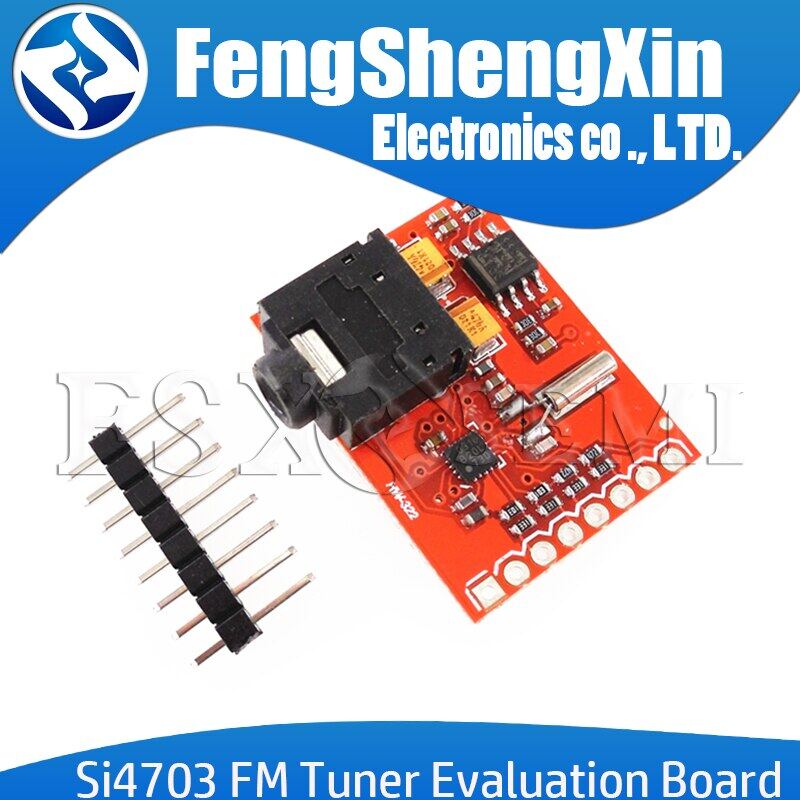 New Si4703 Rds Fm Radio Tuner Evaluation Breakout Module For Arduino Avr Pic Arm Radio Data