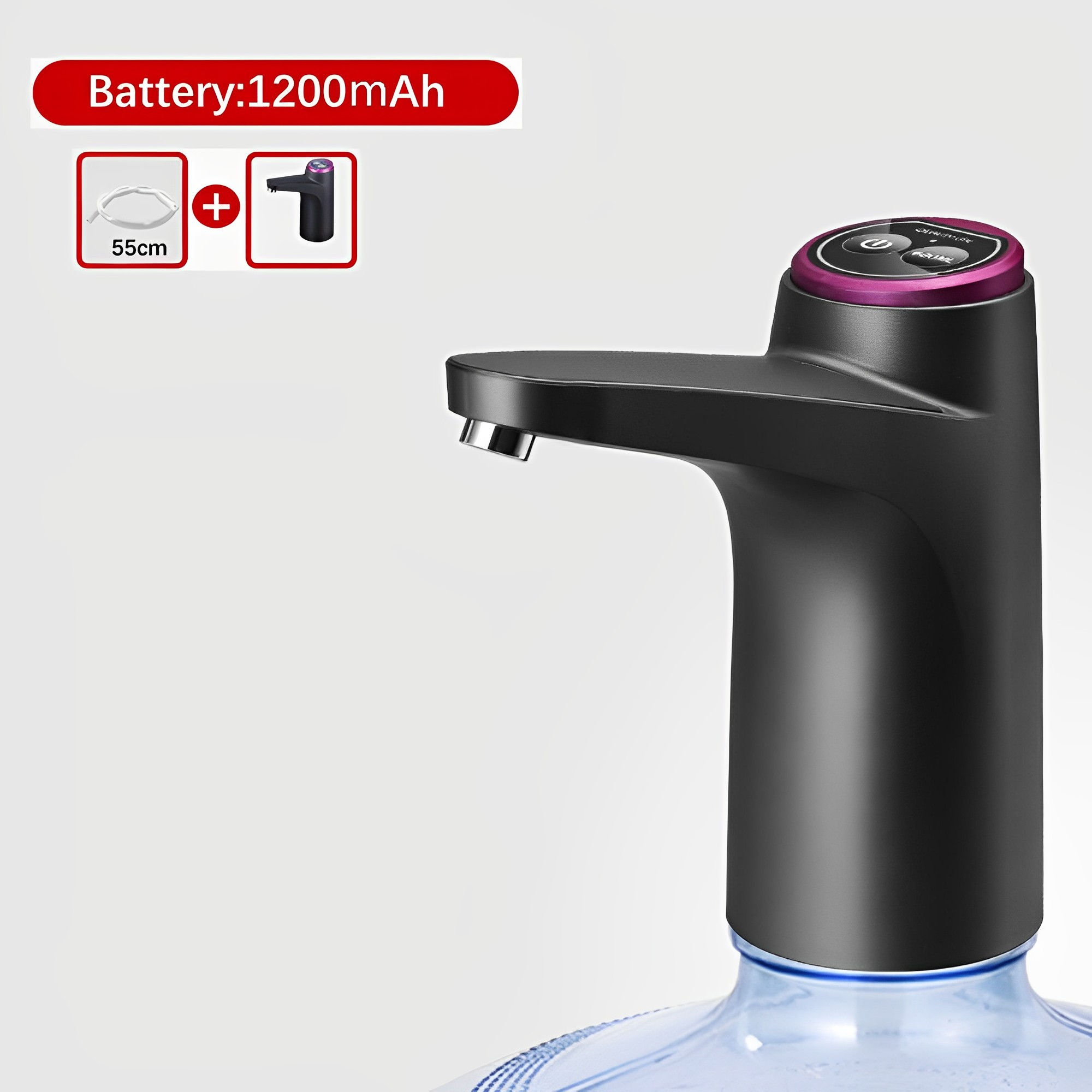 (GENUINE) WJS USB Charging Spritzer Water Pump Dispenser Water ...