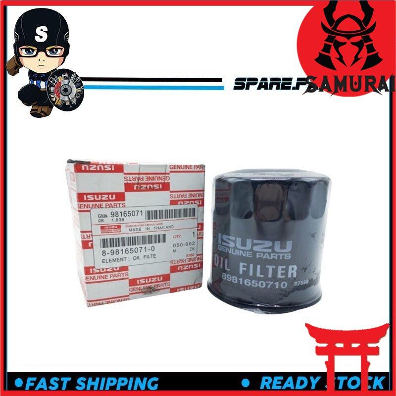 ISUZU D-MAX 2.5 OIL FILTER (8-98165071-0) | Lazada