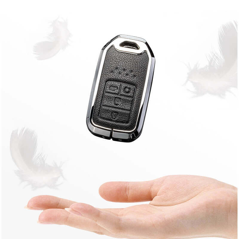【Available】Zinc Alloy Leather Car Key Case สำหรับ Honda Hrv/city ...