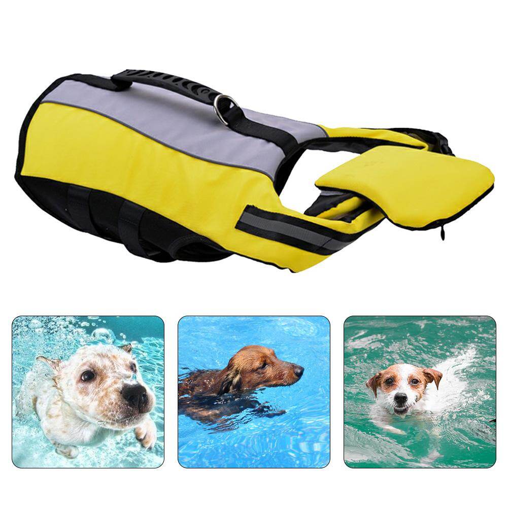 Dog Life Vest Dog Life Jacket Pet Floatation Vest With Superior ...