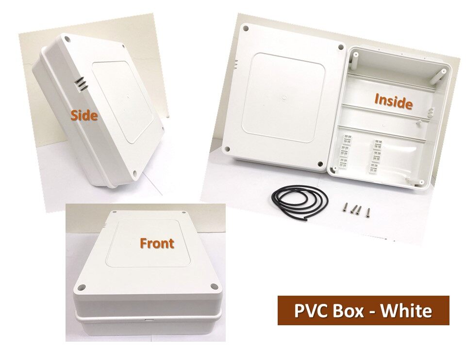 Autogate Outdoor PVC Weatherproof Enclosure Box (10" x 12") | Lazada