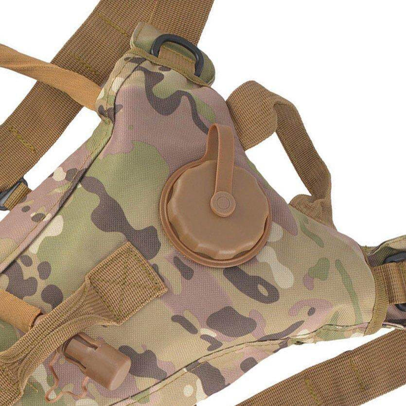 【in stock】 3L Water Bag Pouch Knapsack Tactical Camp Hydration Backpack ...