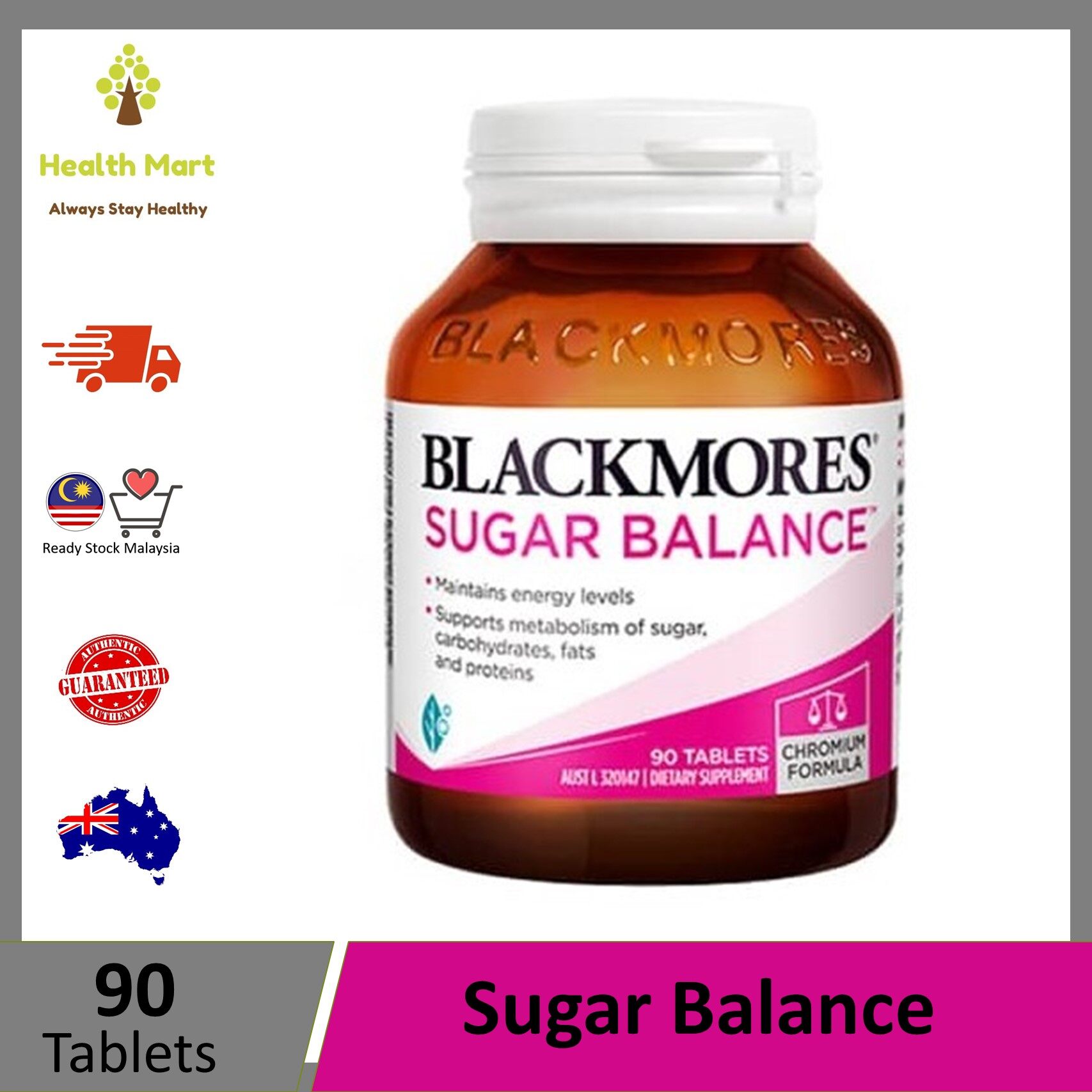 BLACKMORES Sugar Balance (90 Tablets) | Lazada