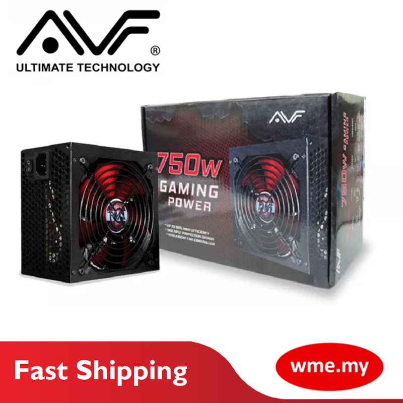 AVF Gaming Power APS750-F12B 750 Watt Power Supply | Lazada