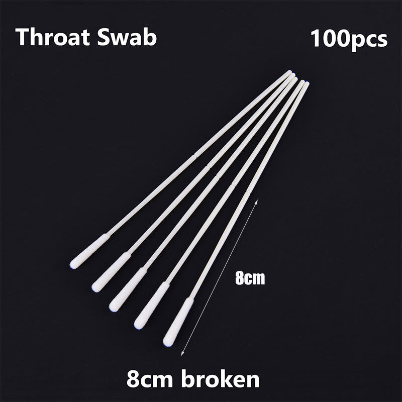 Moito 100PCS Nasal Swab Individual Self Test Sterile Nasopharyngeal ...