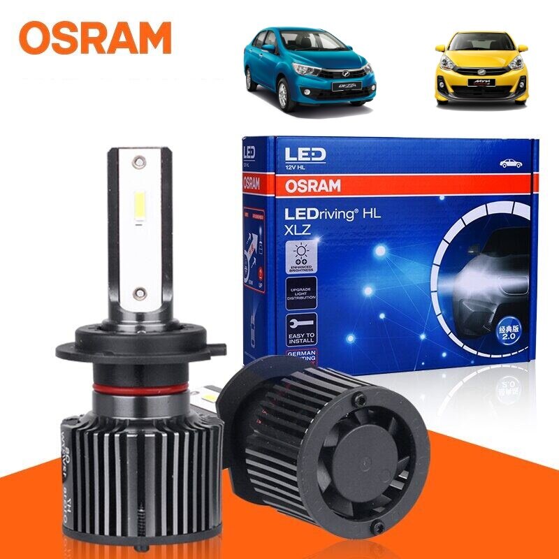 Osram LED Driving HL XLZ 6000K LED Headlight For Perodua Myvi Lagi Best, Bezza | Lazada