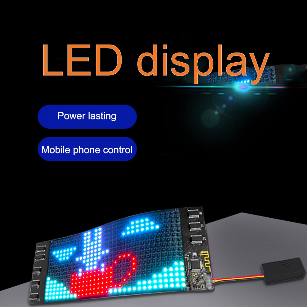 【In Stock】RGB Flexible Display Color Screen LED Module Strip Light App ...