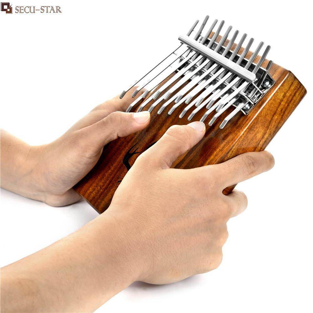 SECU-STAR 20 Key Kalimba Finger Piano Double-layer Acacia (Koa) Wood ...
