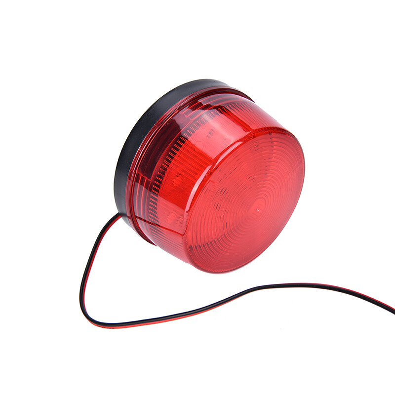 【Flash Sale】Orange Blue Red 12V LED Security Alarm Strobe Signal ...