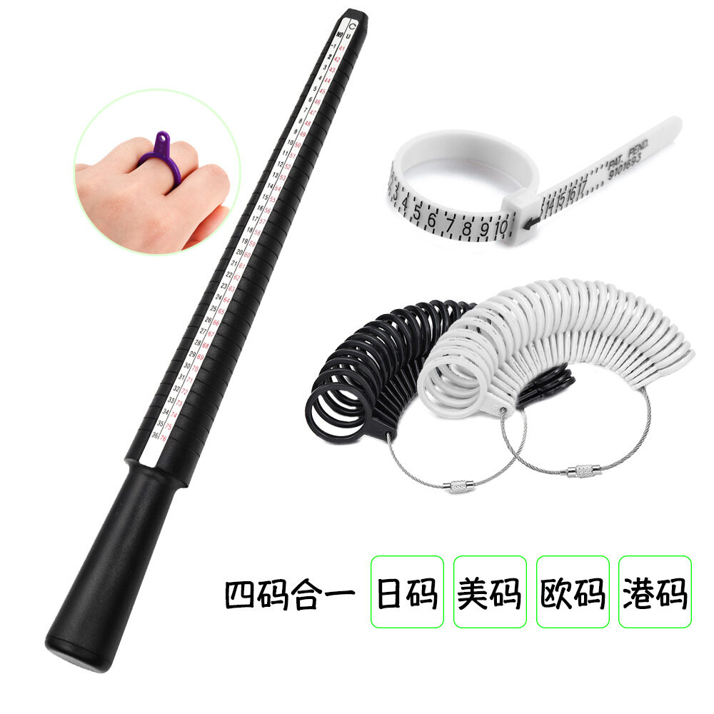 BONLAVIE Ring Measuring Stick 4 In 1 Useu Jphk Ring Size Measuring Ring ...