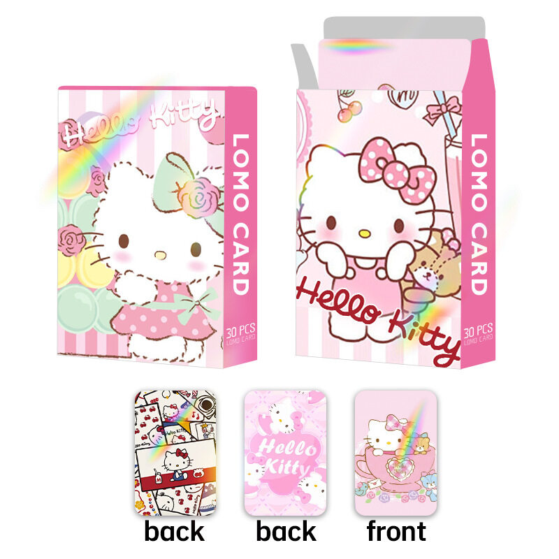 50pcs/box Kuromi Photocards Cartoon Photo Sario Melody Pacha Dog ...