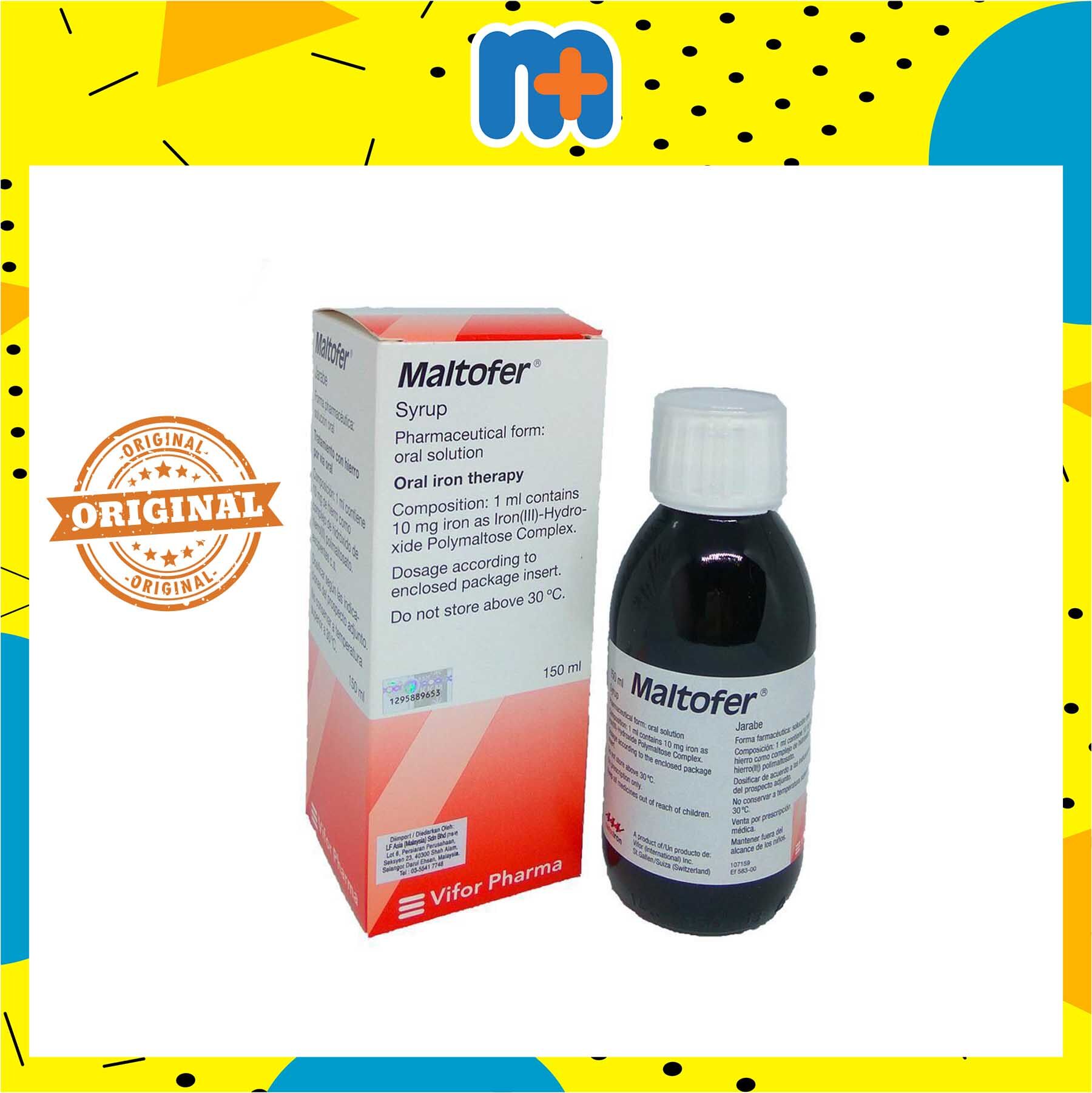 [MPLUS] MALTOFER 10MG/ML SYRUP 150ML | Lazada
