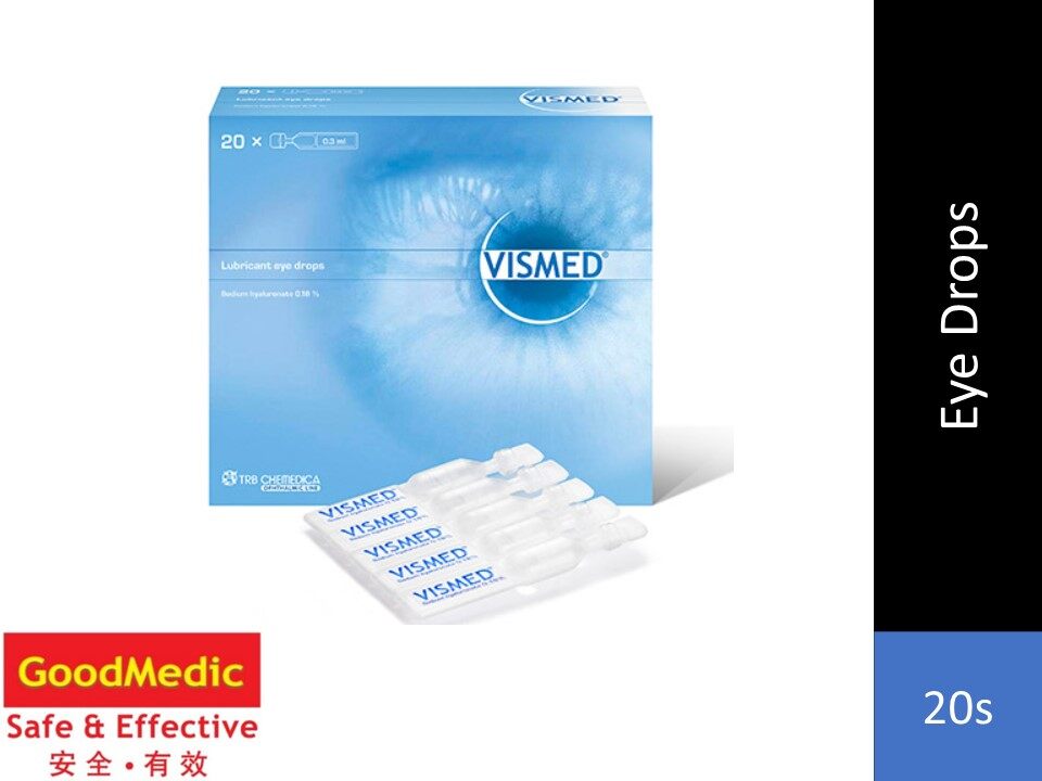 Vismed Lubricant eye drops (20s | Lazada