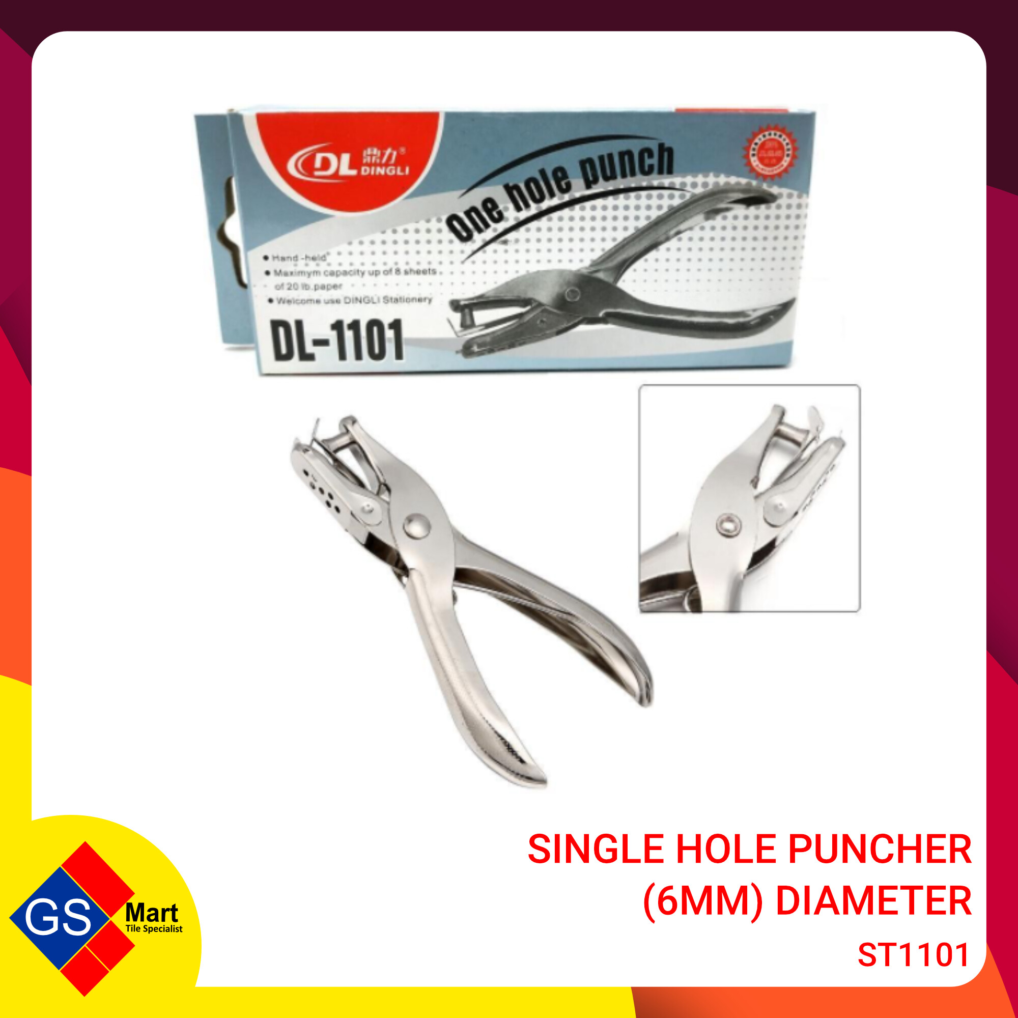 Acm00588 One Hole Punch Bit Acme One Hole Punch - Compact Single Hole ...