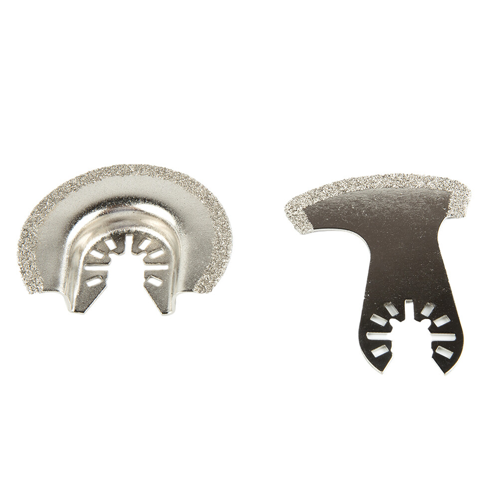 2X Multi Oscillating Saw Blade Swing Tiles Blade เครื่องมือ Diamond ...