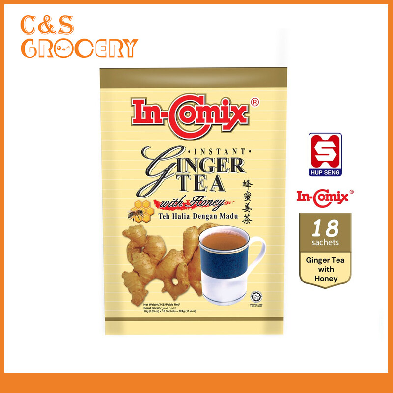 In-Comix Ginger Tea with Honey (18's x 18g) | Lazada