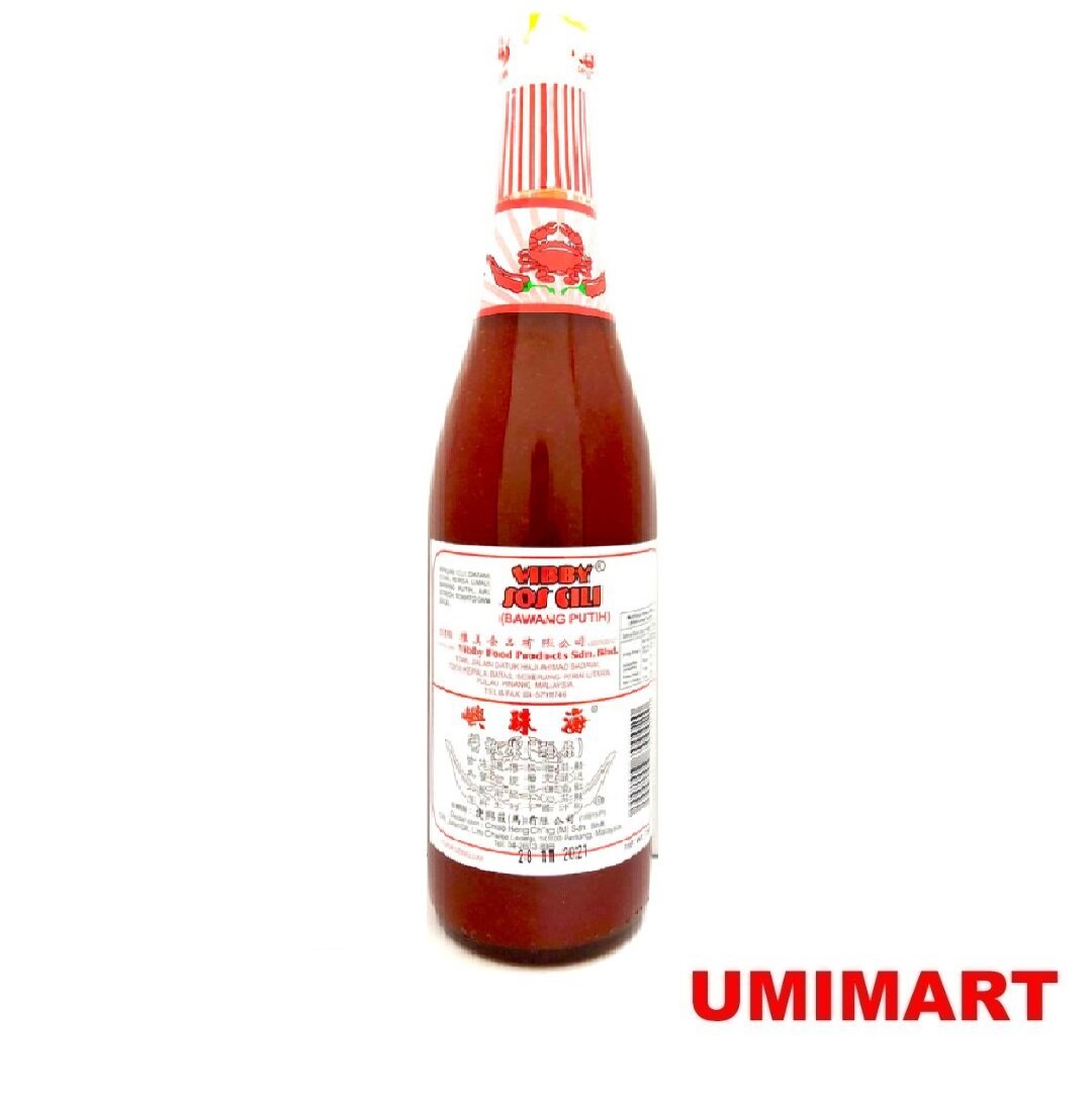Vibby Chilli Sauce (Garlic)/ Sos Cili (Bawang Putih)/ 维美辣椒酱(蒜头) 750g ...