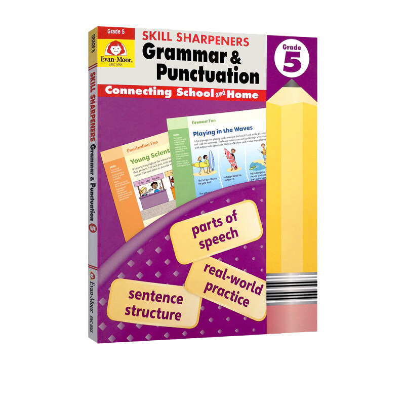Fifth grade grammar punctuation skills English original skill ...