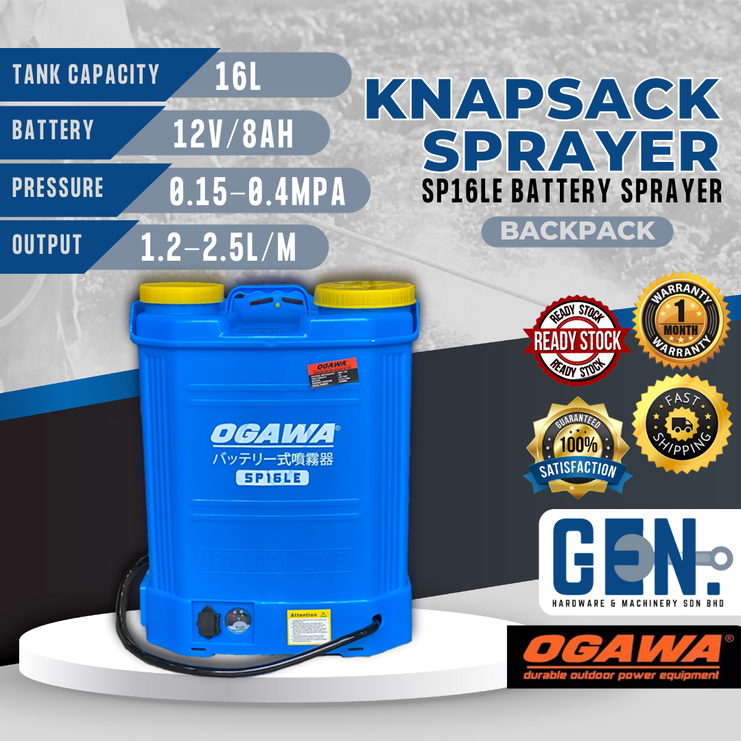 TANIKA 16L BATTERY KNAPSACK SPRAYER PAM RACUN FERTILISER SPRAYER | Lazada