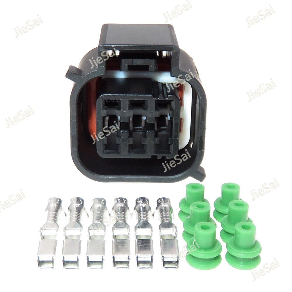 6 Pin Automobile Headlight Wiring Harness Wire Connector For Hyundai ...