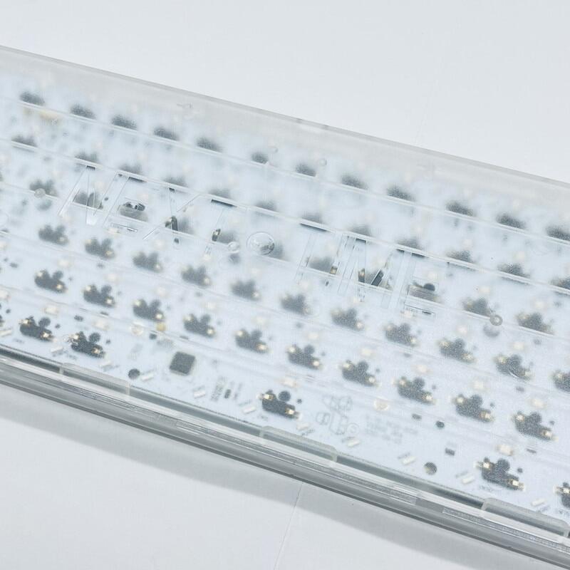 DK75 Hot Swap ชุดคีย์บอร์ดเครื่องกลการเขียนโปรแกรม RGB เข้ากันได้กับ3/5 ...