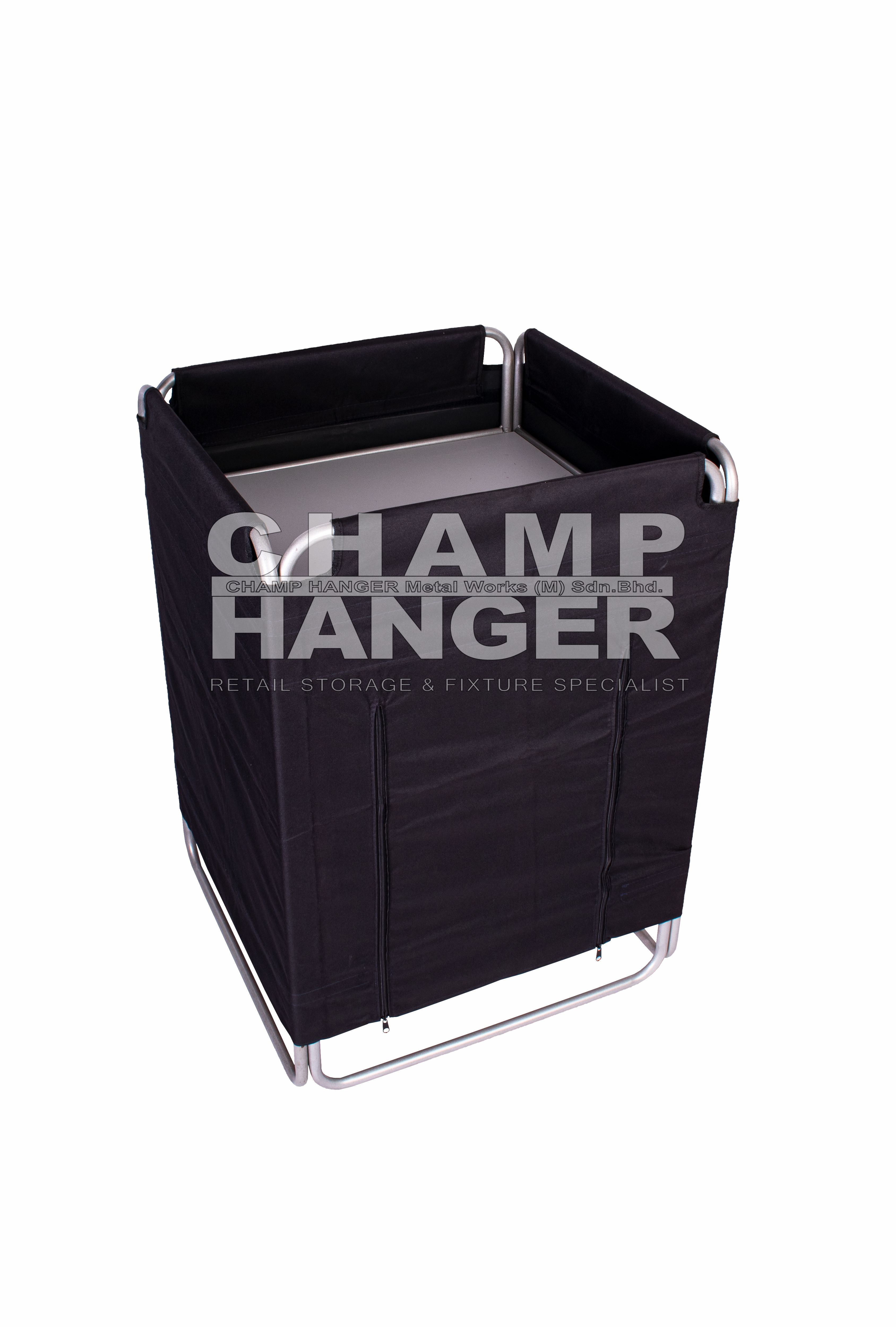 (READY STOCK) 2-Layer Multipurpose Foldable Canvas Offer Bin / Display ...