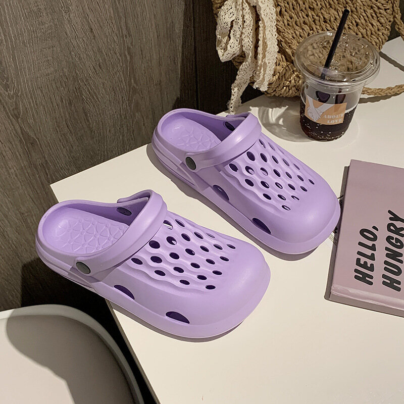 พบกับขนาดใหญ่แฟชั่น Anti-Slip Crocs สำหรับรองเท้าสตรีฤดูร้อนผู้ชาย ...